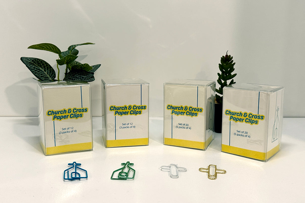 Church & Cross Paper Clips – vinnacross